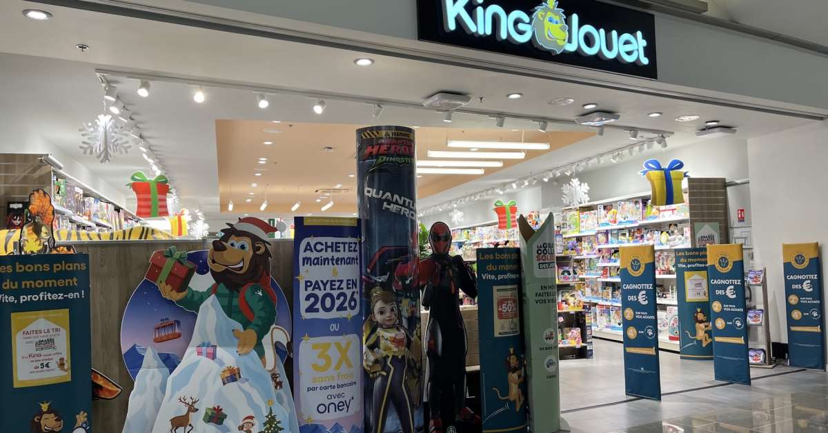 Alma : King jouet et une nouvelle scénographie pour Noël - Rennes Infos ...